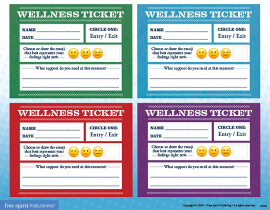 Wellness Ticket | Download | Free Spirit