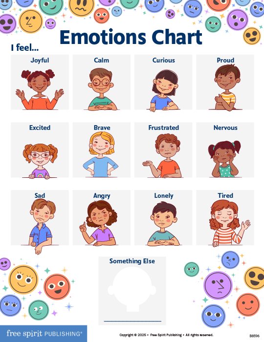 Emotions Chart | PreK–2 | Download | Free Spirit
