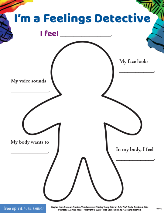 Feelings Detective Body Clues Map | Free Spirit Pub