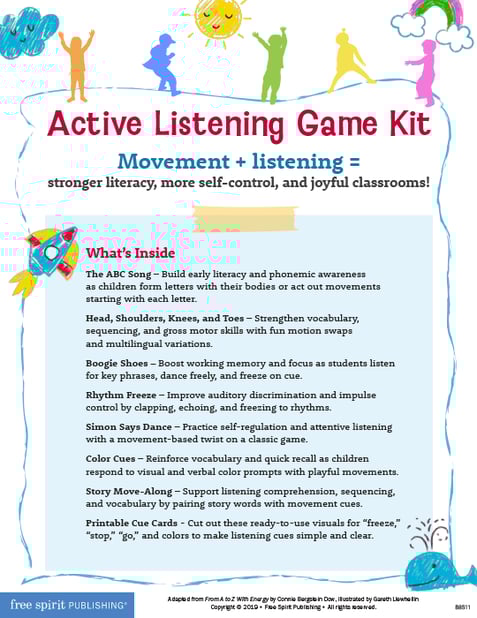 Active Listening Game Kit | Grades PreK–3 | Download | Free Spirit