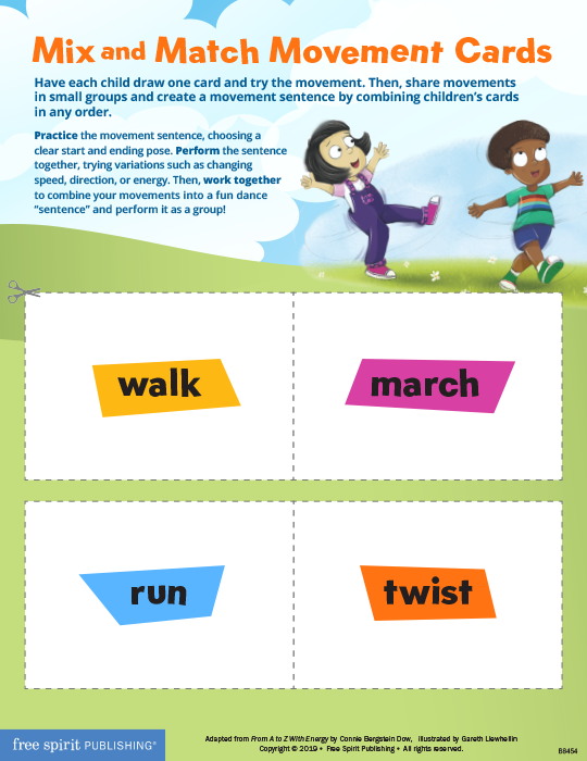 Mix and Match Movement Cards | Grades PreK–3 | Download | Free Spirit