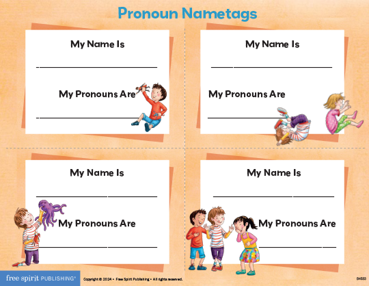Pronoun Nametags