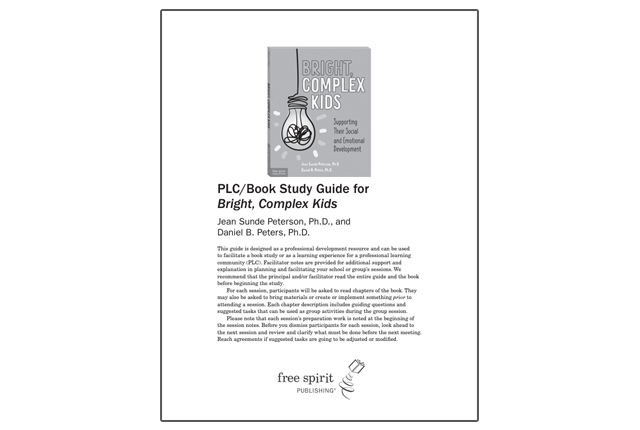 Bright, Complex Kids PLC/Book Study Guide | Free Spirit