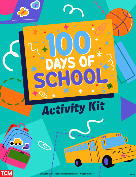 100 Days of School Activity Kit | Download | TCM Admin