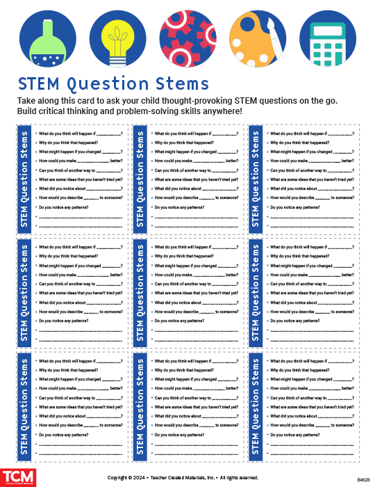 STEM Question Stems | Download | TCM Admin
