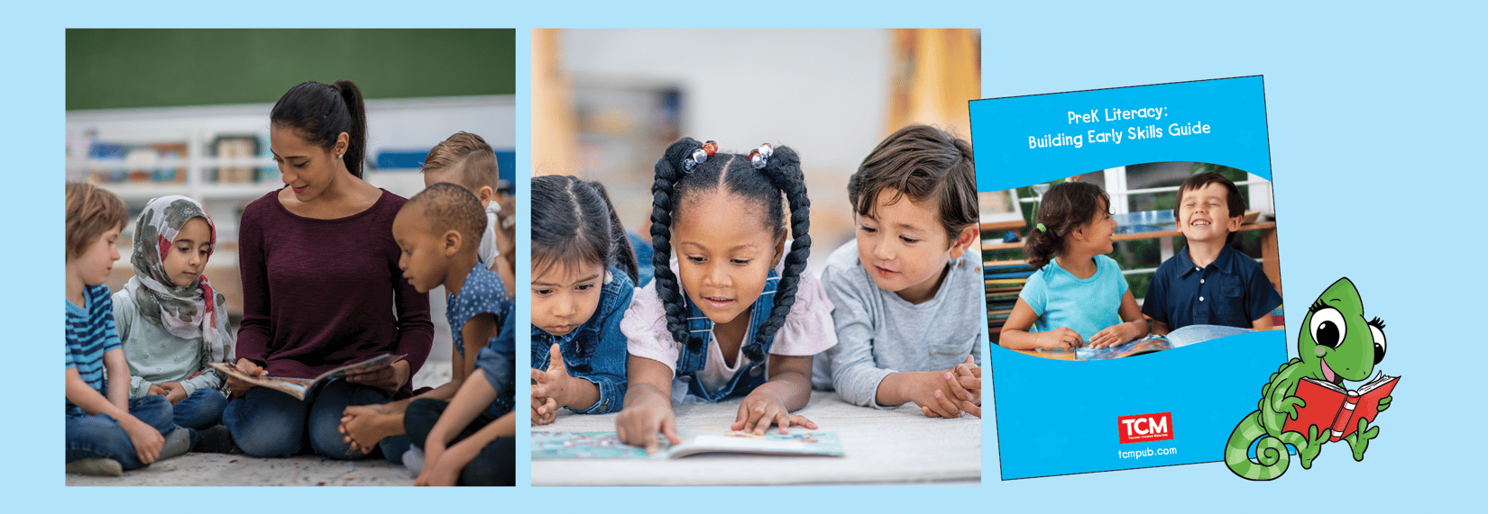 PreK Literacy: Building Early Skills Guide | PreK | Download | TCM