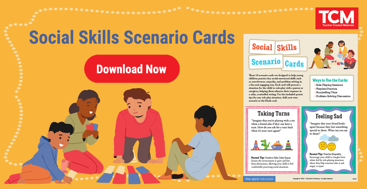 Social Skills Scenario Cards | Grades PreK–3 | Download | Free Spirit