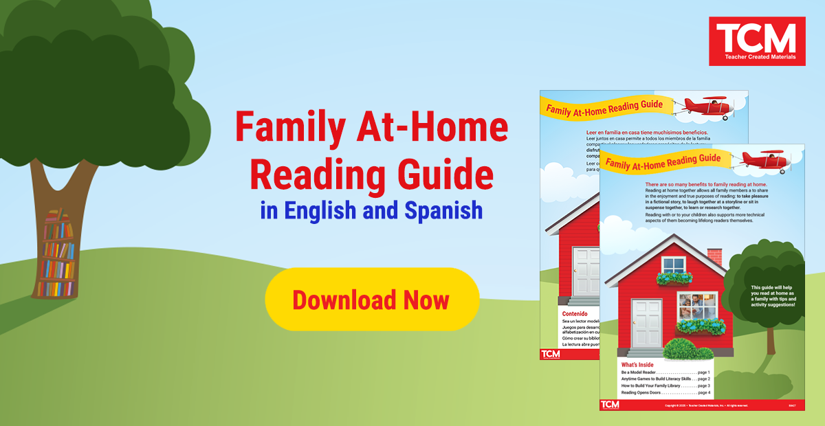 Family At-Home Reading Guide | K–8 | Download | TCM